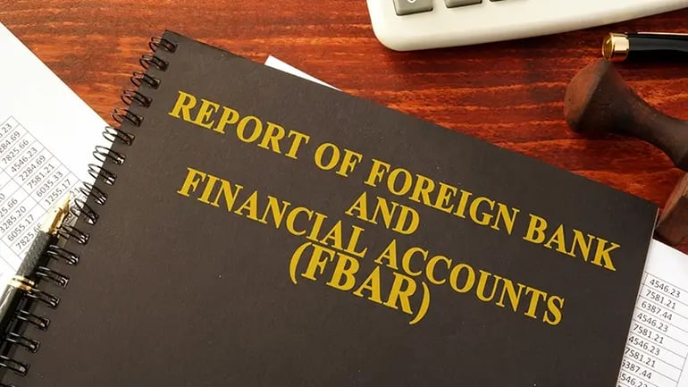 Report of Foreign Bank and Financial Accounts -FinCEN Form 114 (FBAR)
